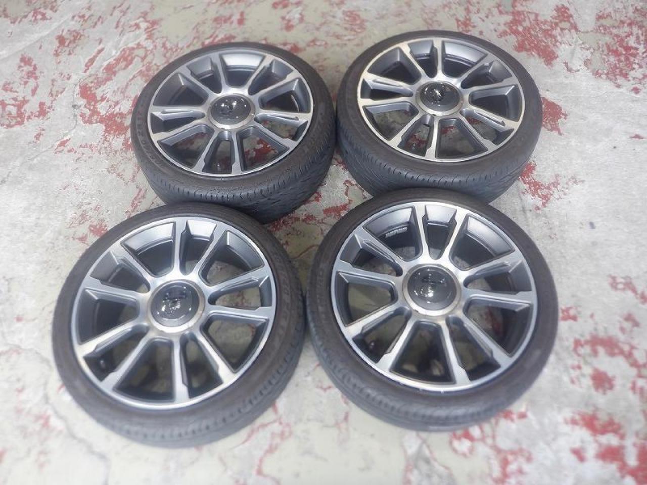 【N様商談中】7アバルト595 ツーリスモ純正+PIRELLI PZERO NERO | カー用品 タイヤホイールセット 17インチタイヤ ...