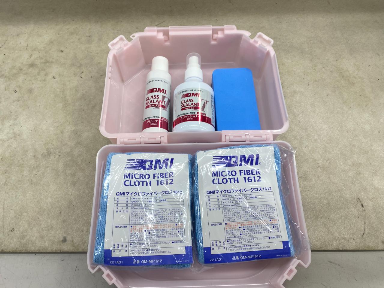 QMI QM-GL203 グラスシーラント タイプ-TⅡ メンテナンスキット | カー用品 メンテナンス その他メンテナンスを通販で購入する | 中古カー＆バイク用品の販売ならアップガレージ