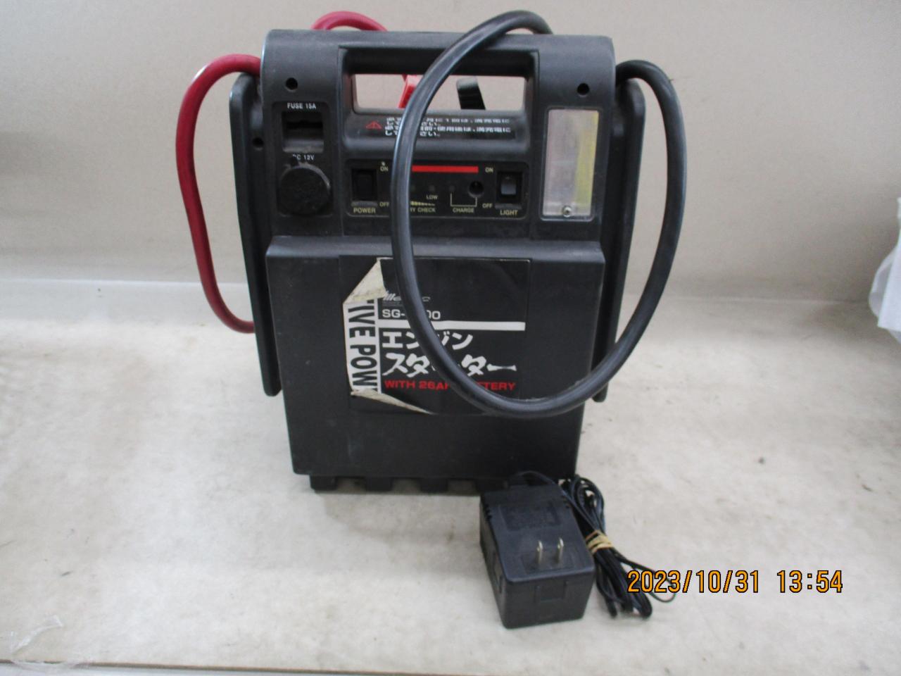 ワケアリ Meltec SG-6000 エンジンスターター | わけあり | アップガレージ 名古屋中川店 | カー用品 メンテナンス その他メンテナンスを通販で購入する | 中古カー＆バイク ...