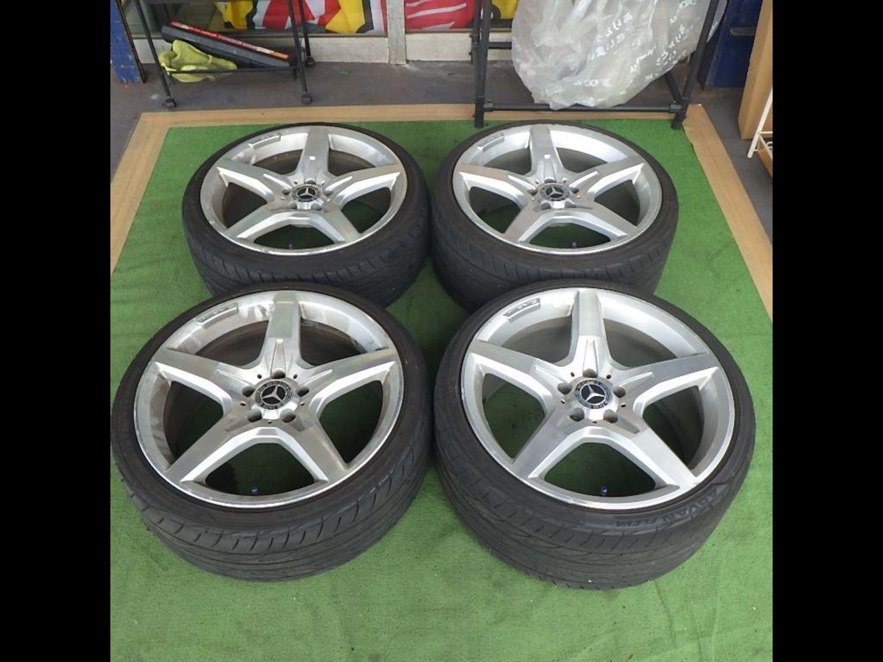 メルデスベンツ純正 SL550/R231(AMG)ホイール+YOKOHAMA(ヨコハマ)ADVAN FLEVA | カー用品 タイヤホイール ...
