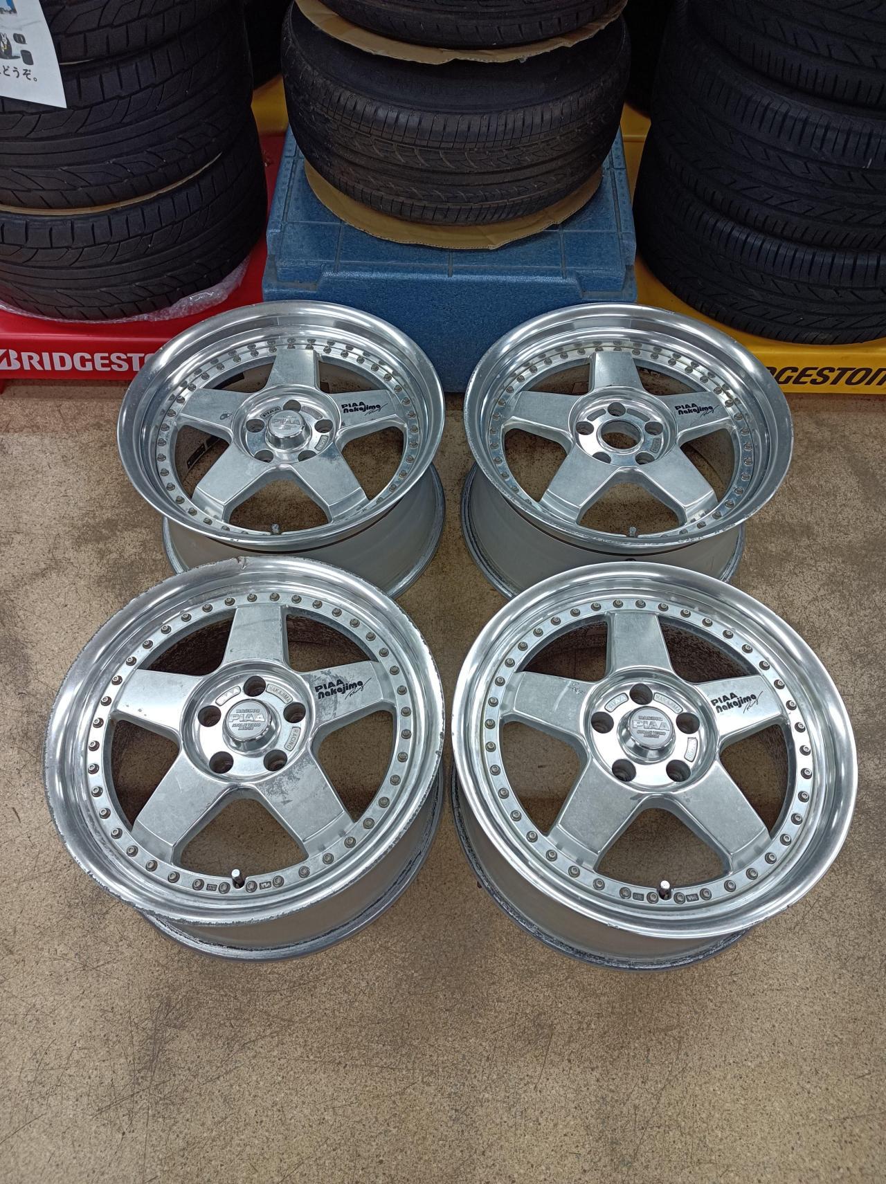 PIAA NAKAJIMA Racing Type-R Limited polish finish | カー用品 アルミホイール 18インチ ...