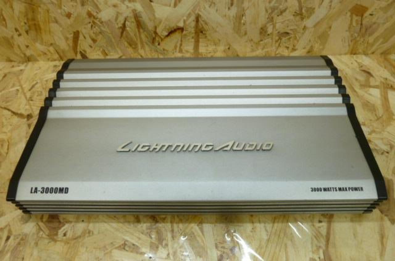 LIGHTING AUDIO LA-3000MD ClassD 1chモノラルパワーアンプ | カー用品 アンプを通販で購入する | 中古カー＆バイク用品の販売ならアップガレージ
