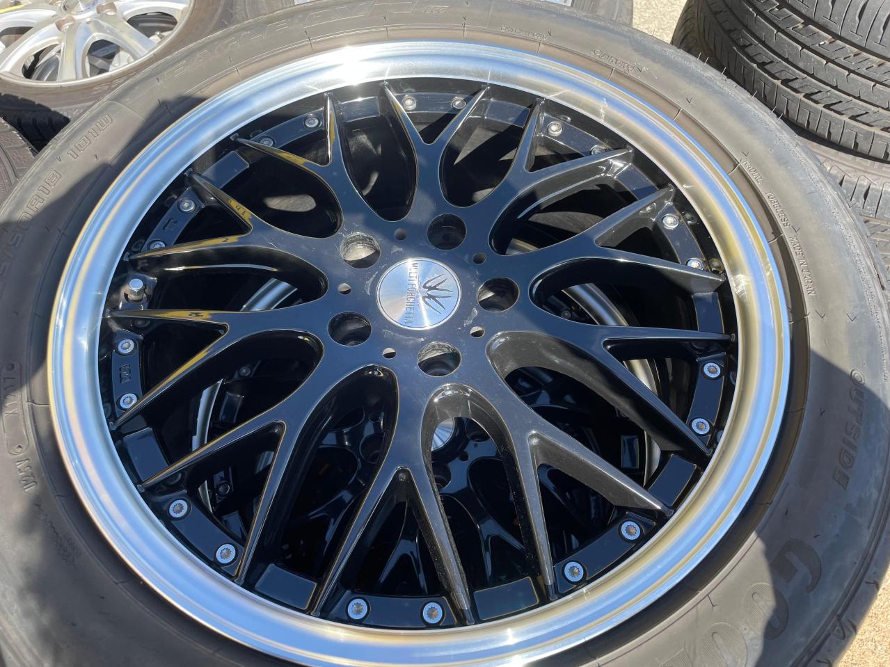 BADX(バドックス) 632 LOXARNY(ロクサーニ) LOXARNY MULTI FORCHETTA (5HOLE) ホイールのみ4本 | カー用品 アルミホイール 18インチホイール ...