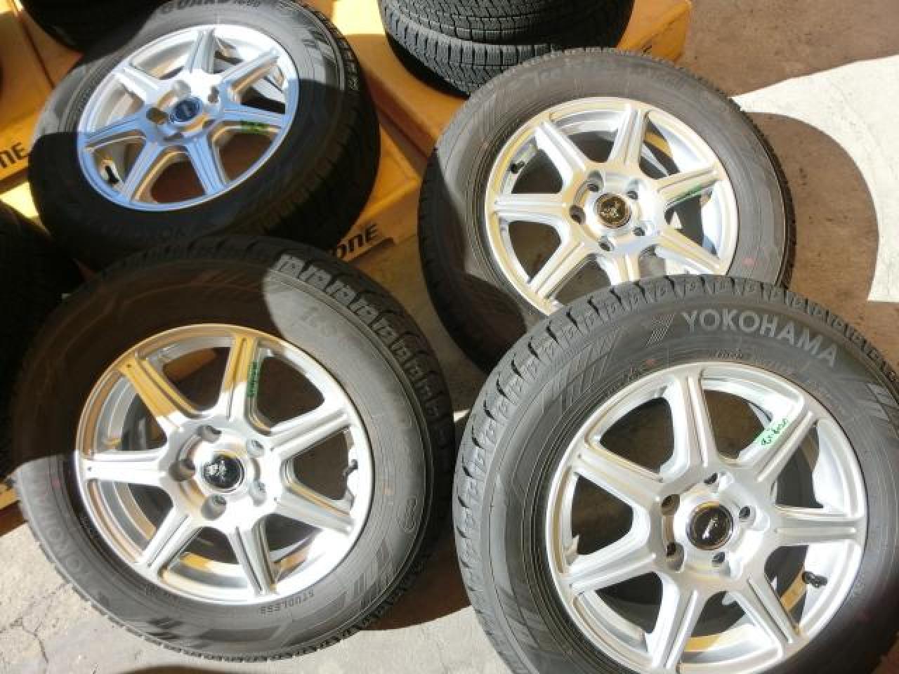 BRIDGESTONE(ブリヂストン) TOPRUN R7 7本スポークホイール + YOKOHAMA(ヨコハマ) ICE GUARD IG60 | カー用品 スタッドレスタイヤホイールセット ...