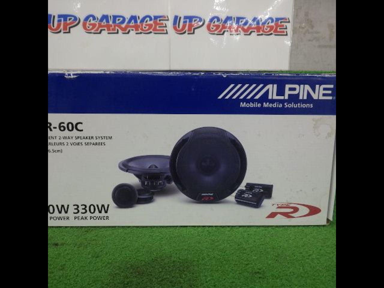 【ALPINE】SPR-60C 6 1/2インチ(16.5cm) セパレート2WAYスピーカー | カー用品 スピーカー 埋め込みスピーカーを ...