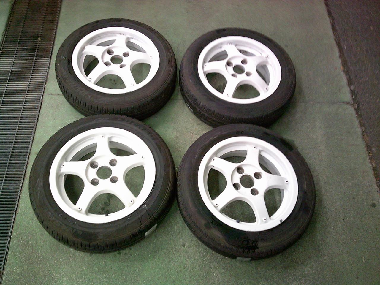 RAYS CAL-CHOPPY+DUNLOP ENASAVE EC204 | カー用品 タイヤホイールセット 14インチタイヤホイールセットを ...