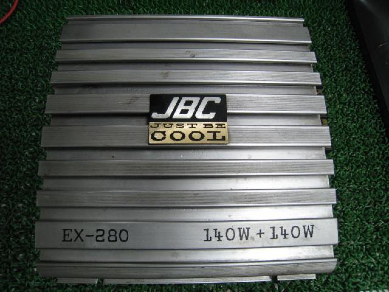 JBC JUST BE COOL EX-280 | カー用品 アンプを通販で購入する | 中古カー＆バイク用品の販売ならアップガレージ