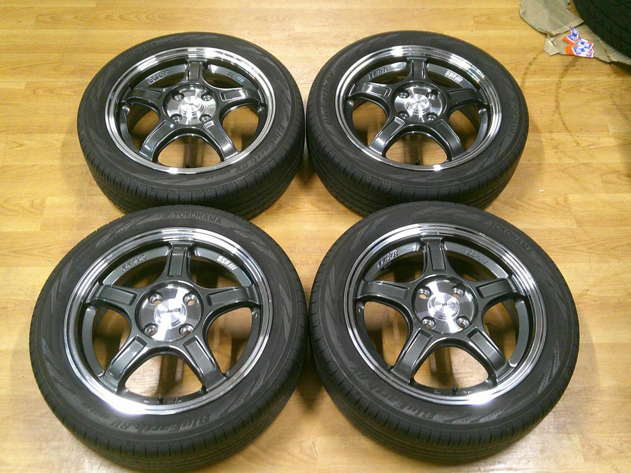 TANABE(タナベ) GT(ジーティー) SSR GTX03 + YOKOHAMA(ヨコハマ) BluEarth-RV RV03CK ...