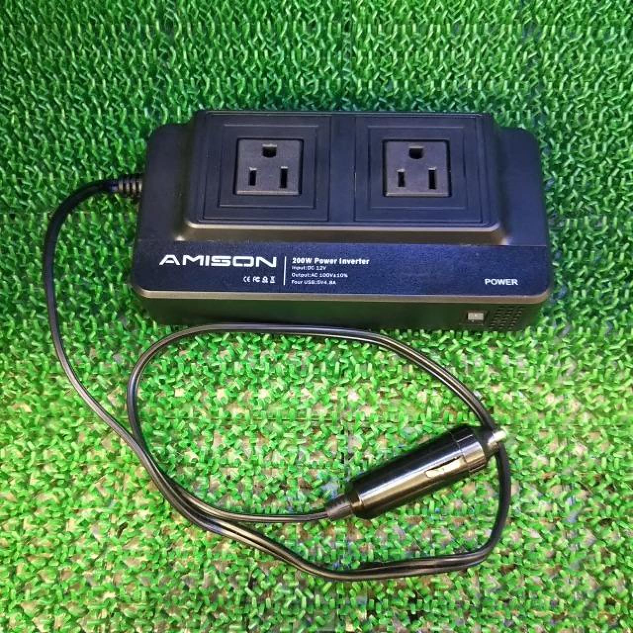 AMISON 200W パワーインバーター | カー用品 アクセサリーを通販で購入する | 中古カー＆バイク用品の販売ならアップガレージ