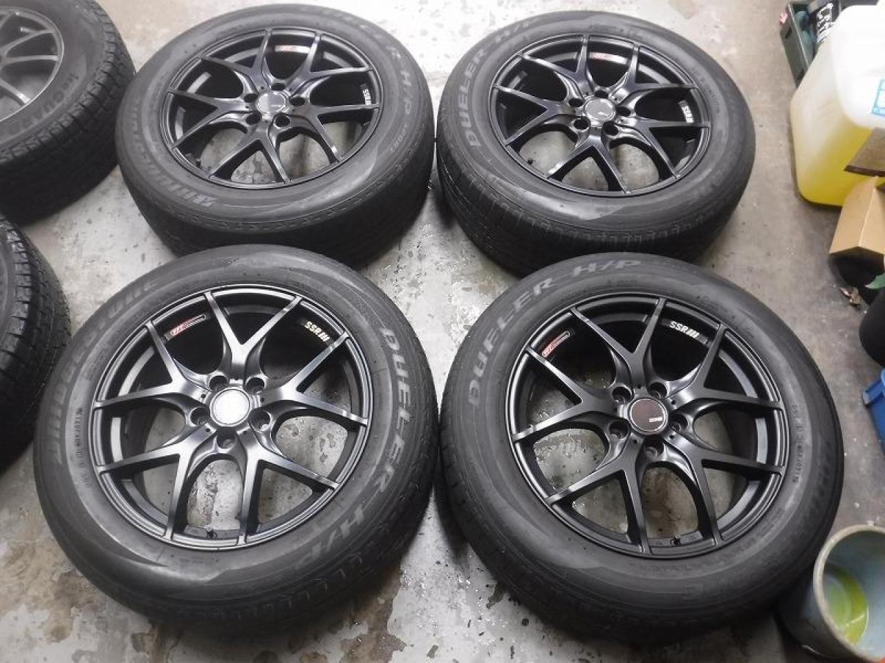 値下げしました 6 TANABE(タナベ) SSR SERIES GTV03 + BRIDGESTONE DUELER H/P | カー用品 タイヤホイールセット 18インチタイヤホイール ...