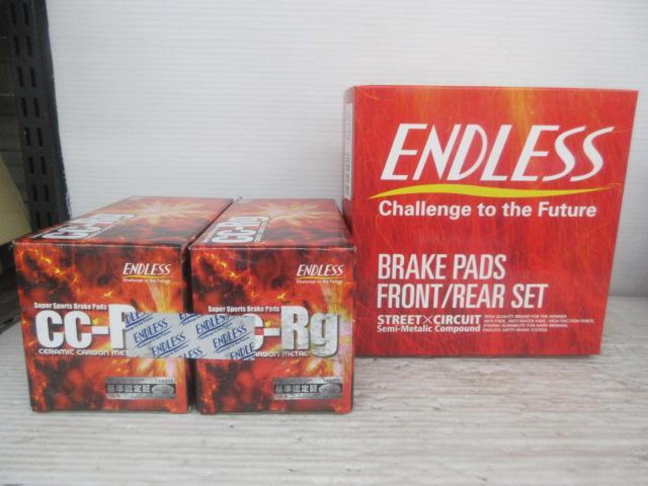 ENDLESS CC-Rg 品番:357.291 EP357/EP291 ドライバーを選ぶ、玄人向けブレーキパッド | 新古品 | アップガレージ 埼玉入間店 | カー用品 ブレーキ系 ...