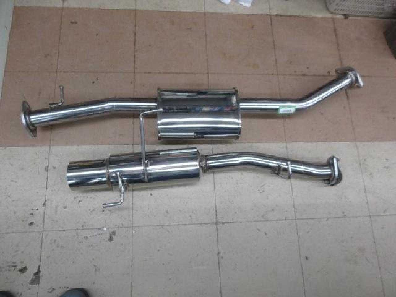 Reinhard(ラインハルト) E Type-T HR33 スカイライン 2Dr RB20DE/RB25DE NA用 E-100T | カー用品 吸気・排気系 マフラーを通販で購入する ...