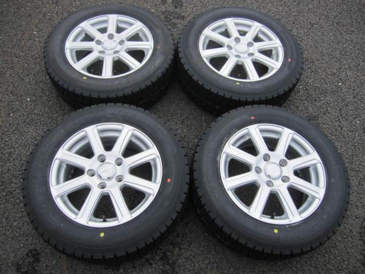 SPORT GRANT 8本スポークホイール + GOODYEAR ICE NAVI 7 195/65R15 91Q | カー用品 スタッドレスタイヤホイールセット 15インチスタッドレス ...