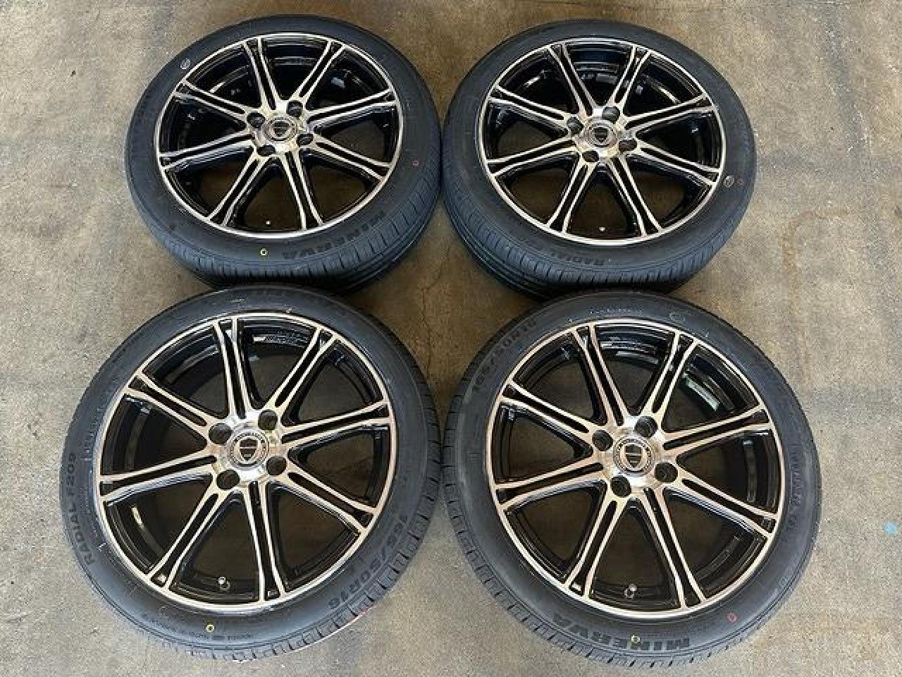 WORK SCHWERT SC1M + MINERVA F209 165/50R16 75V | カー用品 タイヤホイールセット 16インチ ...