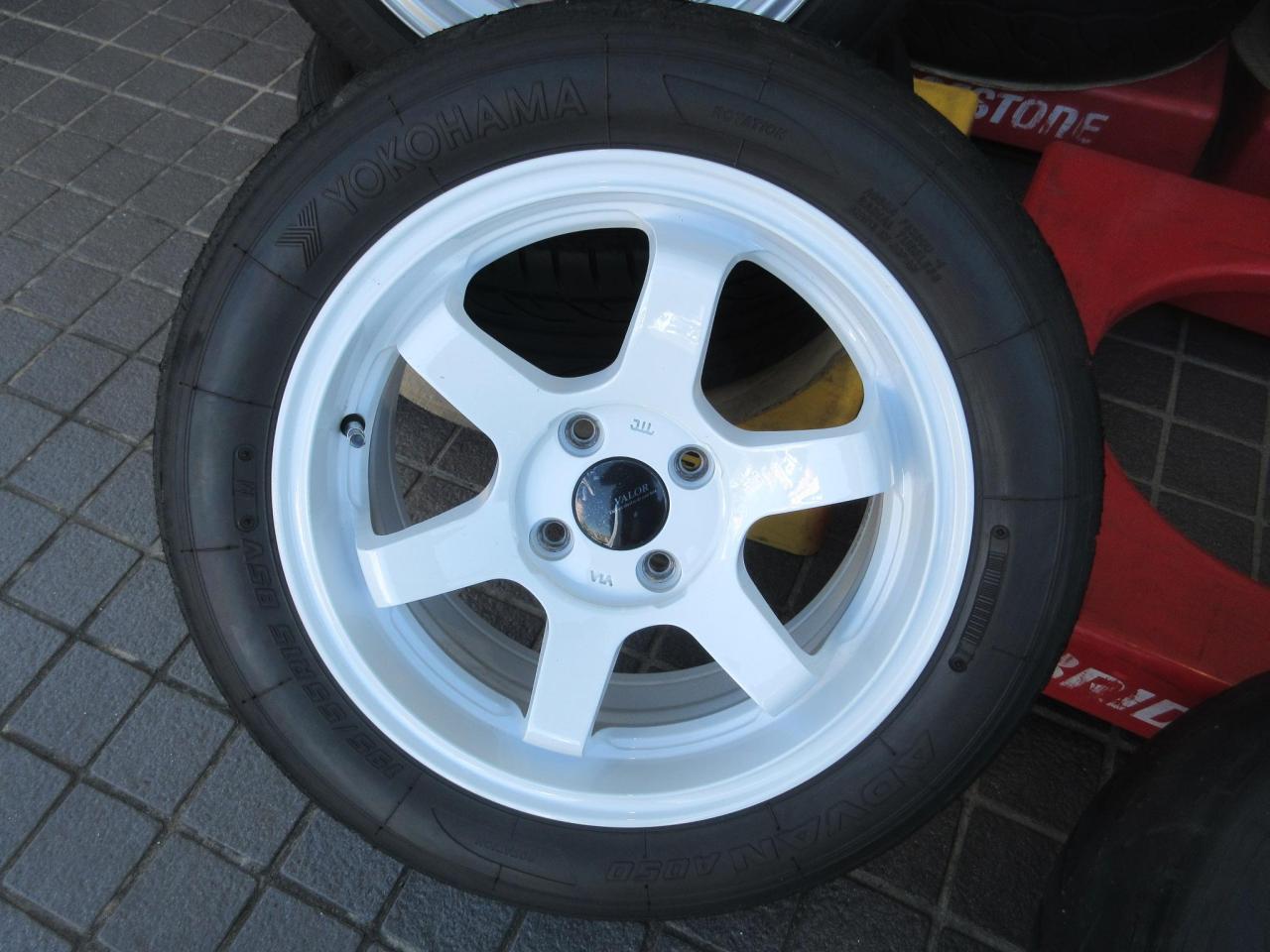 ※2本セット VALOR TS6R + DUNLOP(ダンロップ) DIREZZA 03G R3 | カー用品 タイヤホイールセット 15インチタイヤホイールセットの通販 | アップガレージ ...