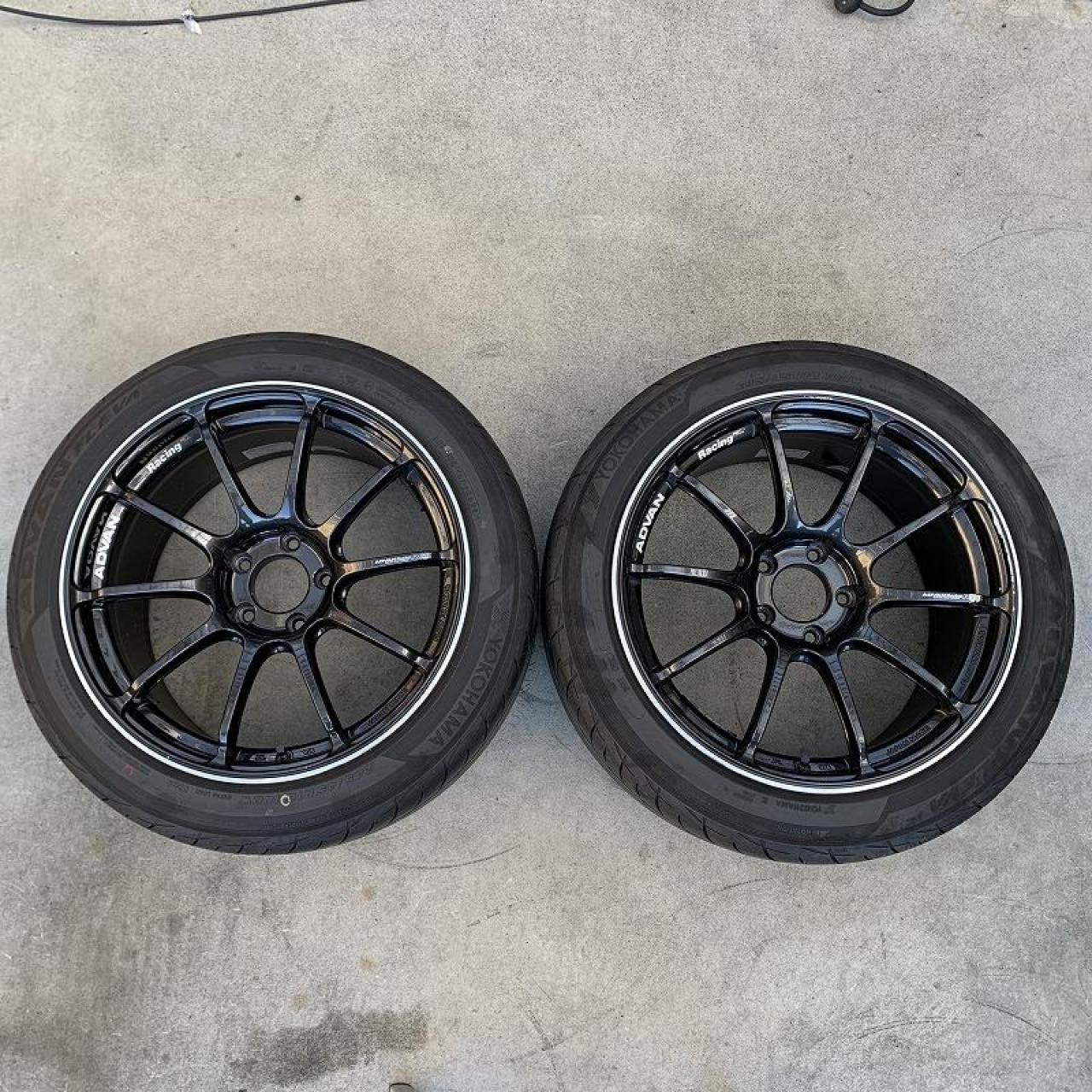 YOKOHAMA(ヨコハマ) ADVAN Racing(アドバンレーシング) RS3 + YOKOHAMA(ヨコハマ) ADVAN FLEVA ...