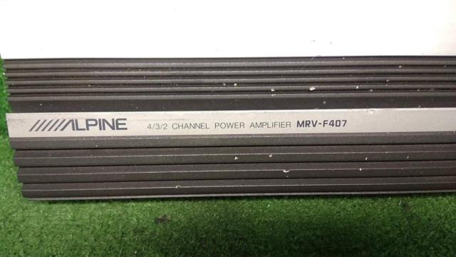 ワケアリ【ALPINE】MRV-F407 | わけあり | アップガレージ 福岡新宮店 | カー用品 アンプを通販で購入する | 中古カー ...