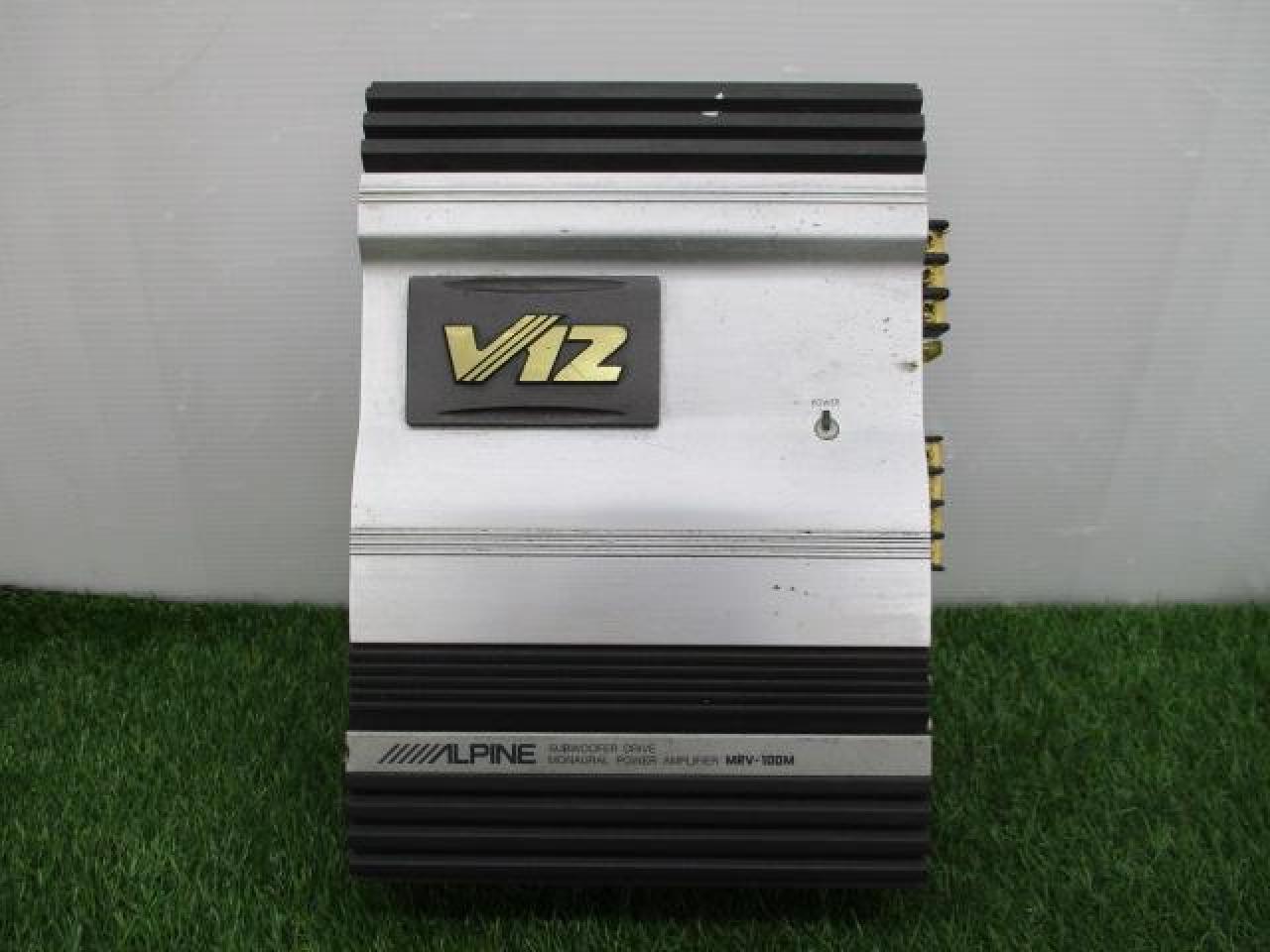 ALPINE MRV-100M | 中古品 | アップガレージ 埼玉本庄店 | カー用品 アンプを通販で購入する | 中古カー＆バイク用品の ...