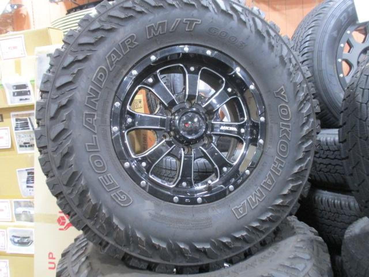 TRISTAR INTERNATIONAL(トライスターインターナショナル) MKW MK-46 + YOKOHAMA(ヨコハマ) GEOLANDAR M/T G003 | 中古品 | アップ ...