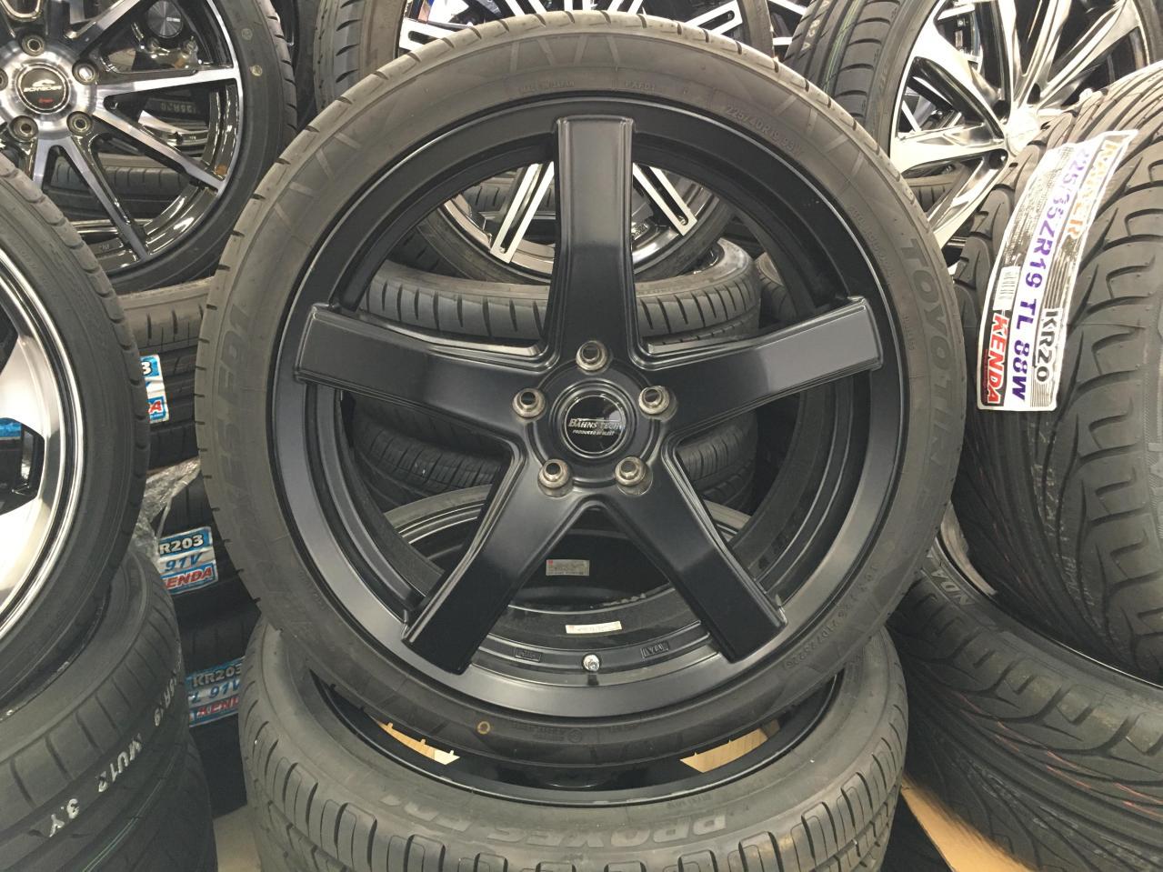 5BAHNS TECH V-05+TOYO PROXES FD1 | カー用品 タイヤホイールセット 19インチタイヤホイールセットを通販で ...