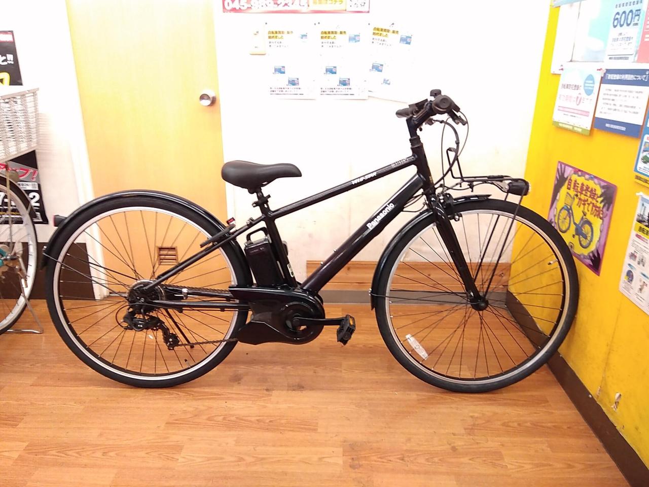 【わけあり現状販売品】PANASONIC(パナソニック) VELO STAR BE-ELVS77B 700x38C外装7段変速 電動自転車 ...