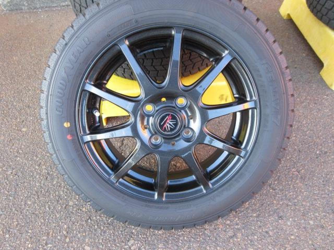 BADX 632 LOXARNY SPORT RS-10 + GOODYEAR ICENAVI7 (W10149) | カー用品 スタッドレスタイヤホイールセット 14インチスタッドレスタイヤ ...
