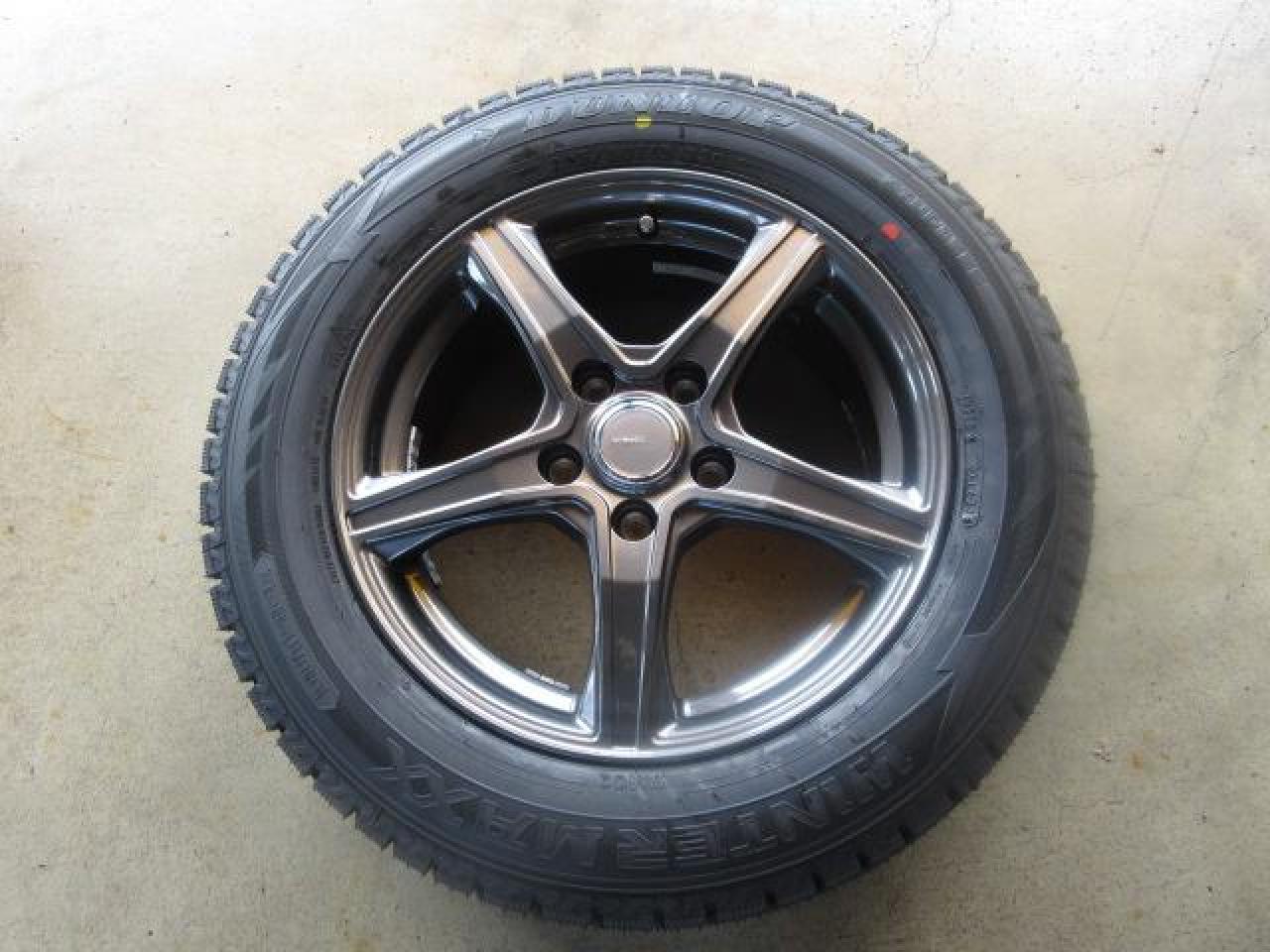 BRIDGESTONE TOPRUN VR5 + DUNLOP WINTERMAXX WM02 (W10175) | カー用品 スタッドレスタイヤホイールセット 16インチスタッドレスタイヤ ...