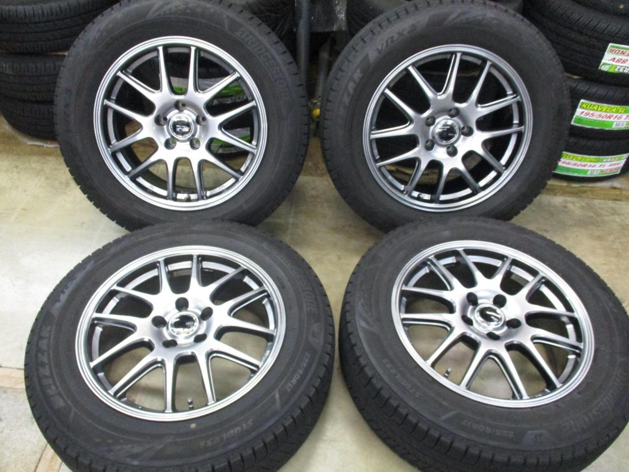 ZACK JP-205+BRIDGESTONE BLIZZAK VRX3 | 中古品 | アップガレージ ホイールズ瑞穂店 | カー用品 スタッドレスタイヤホイールセット 17インチ ...