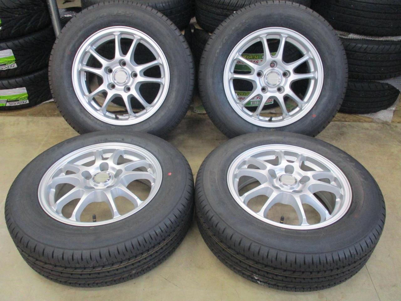 BRIDGESTONE ECOFORME SE-10 + TOYO J55 | カー用品 タイヤホイールセット 15インチタイヤホイールセットを通販で購入する | 中古カー＆バイク用品の販売 ...