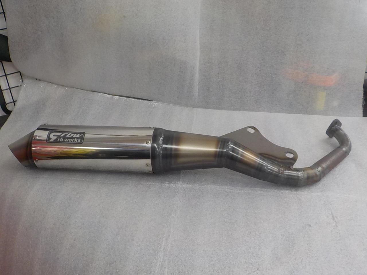 RB WORKS スポーツマフラー 【ライブDIO ZX/AF35】 | バイク用品 マフラー チャンバー(二輪)を通販で購入する | 中古カー＆バイク用品の販売ならアップガレージ