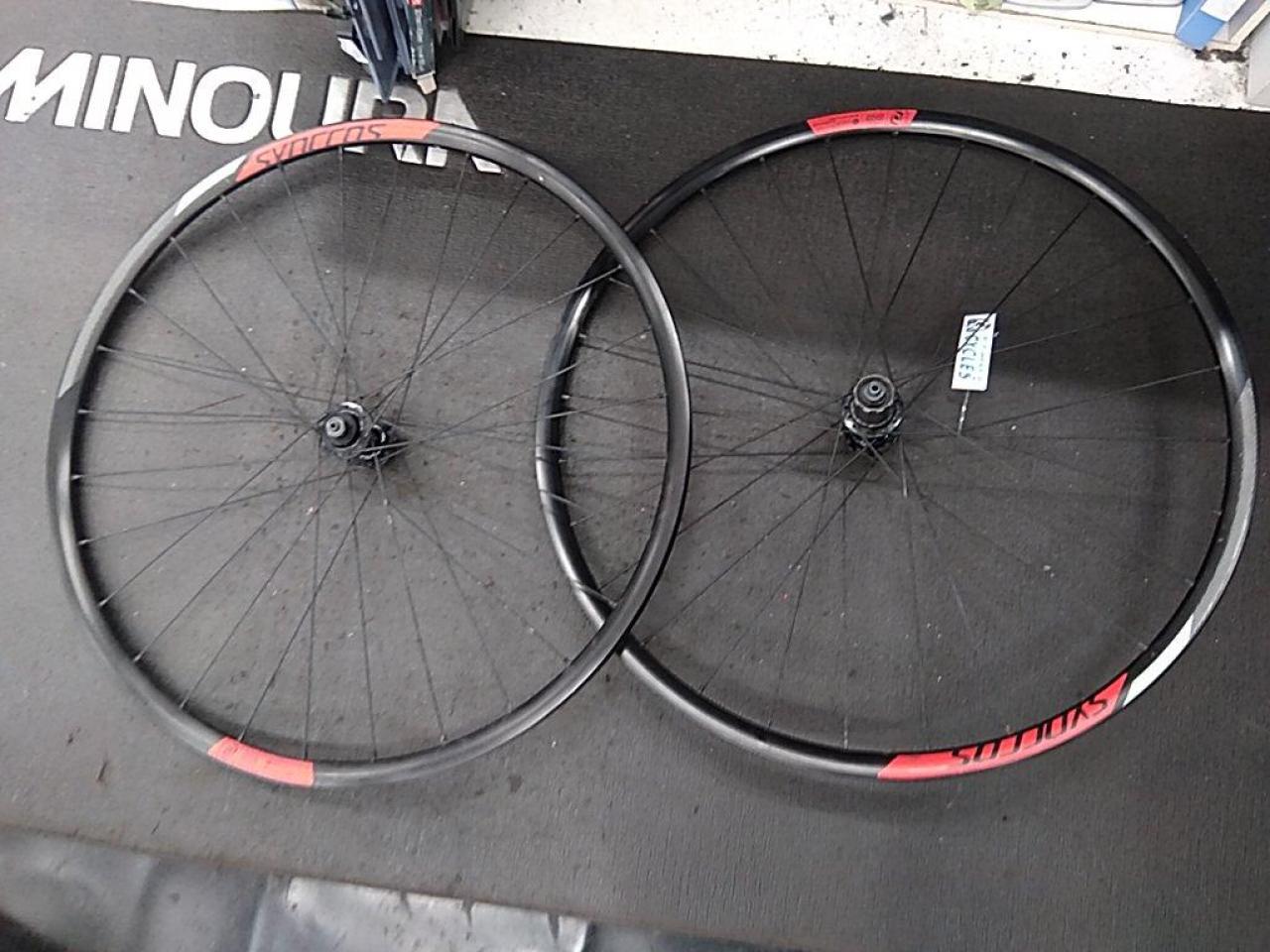 SYNCROS/ALEXRIMS RACE22DISC 700Cディスクブレーキホイール前後セット | ホイールを通販で購入する | 中古 ...
