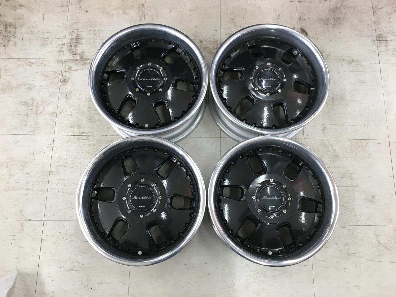 WORK EUROLINE TYPE N ★再塗装品★ | カー用品 アルミホイール 14インチホイールを通販で購入する | 中古カー＆バイク ...