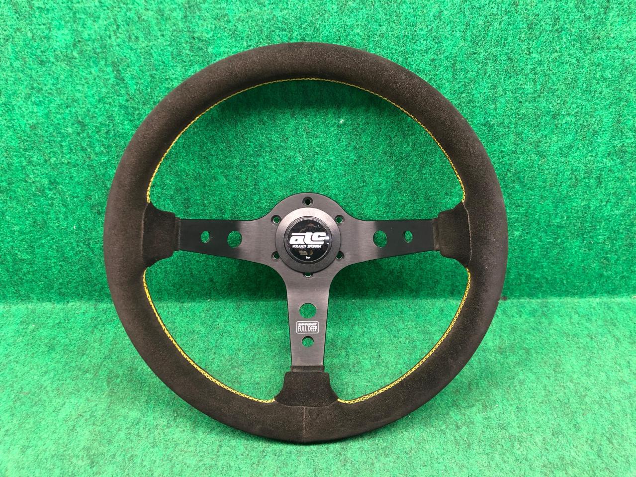 atc SPRINT RALLYE DEEP MODEL CONE95 typeS 330mm ブラックスエード/イエローステッチ | カー用品 インテリア ステアリングを通販で購入する ...