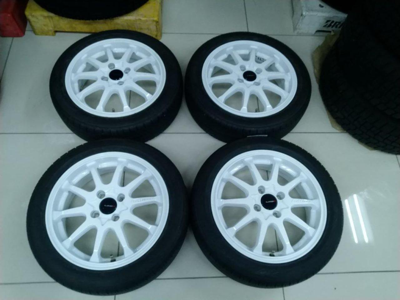 ★プライスダウン♪★ Lehrmeister LM SPORT LM-10R + DUNLOP ENASAVE EC300 | カー用品 タイヤホイールセット 15インチタイヤホイールセットを ...