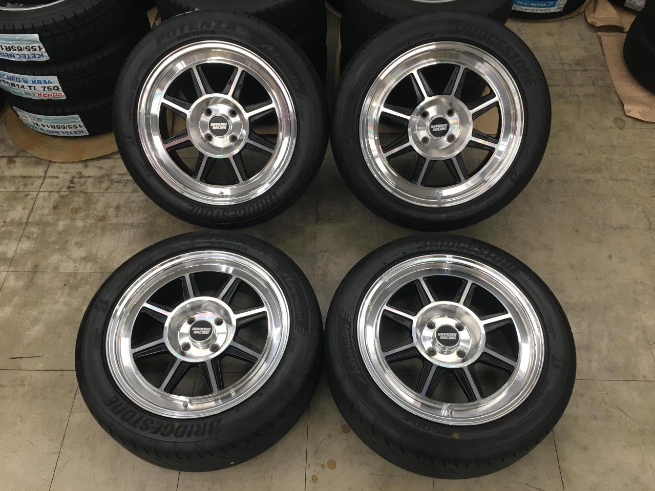 HAYASHI RACING Hayashi Street TYPE STF + BRIDGESTONE POTENZA Adrenaline ...