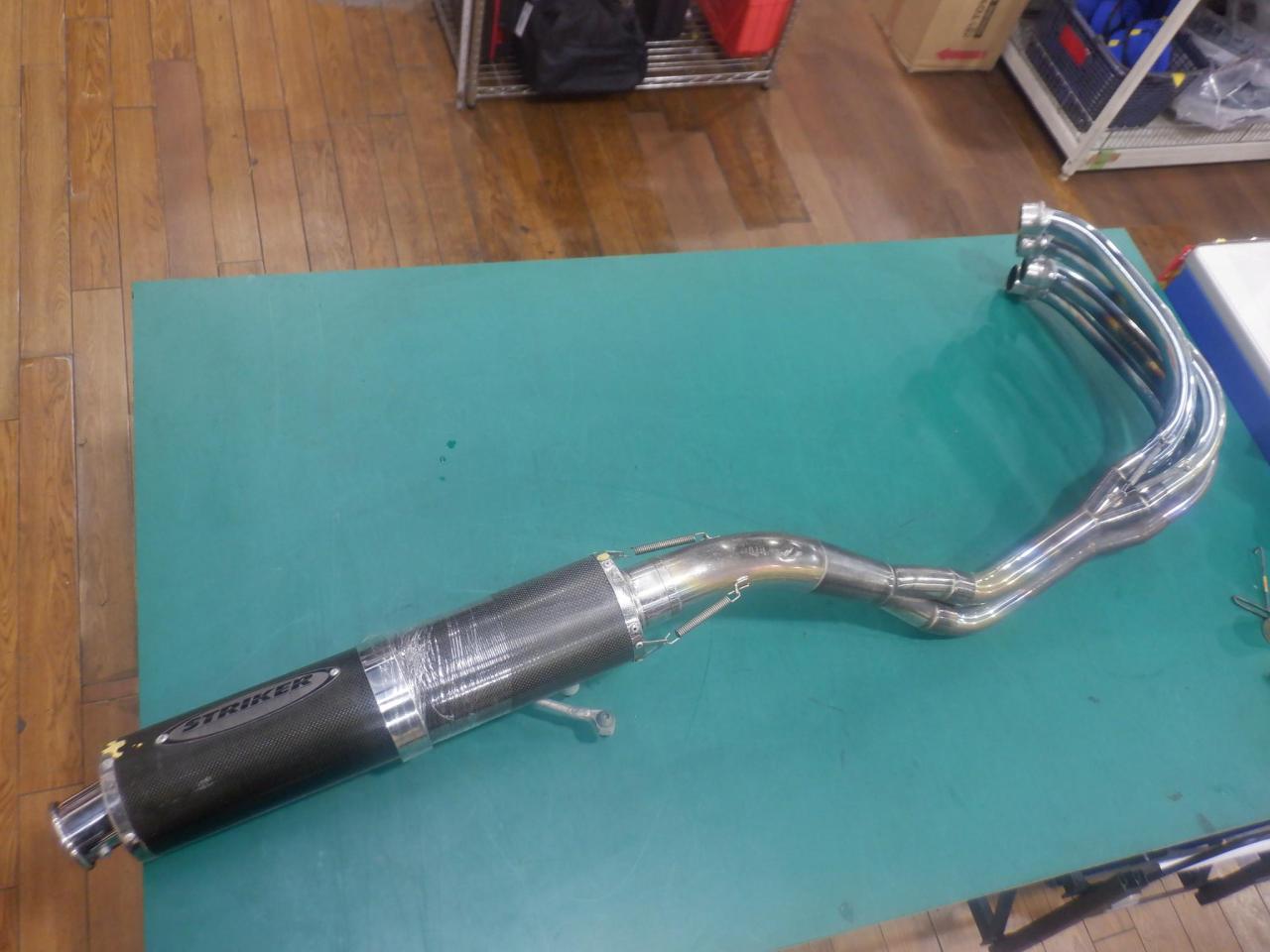 STRIKER HYPER DIMENSION EX フルエキゾーストカーボンXステンマフラー【CBR929RR】 | バイク用品 マフラー ...