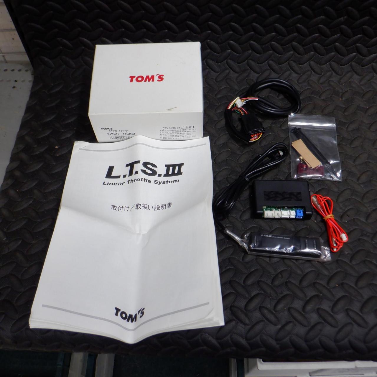 TOM’S(トムス) L.T.S.Ⅲ スロットルコントローラー 品番:22037-TS003 【マークX/GRX130】 | カー用品 電装系 チューニング電装を通販で購入する | 中古カー ...
