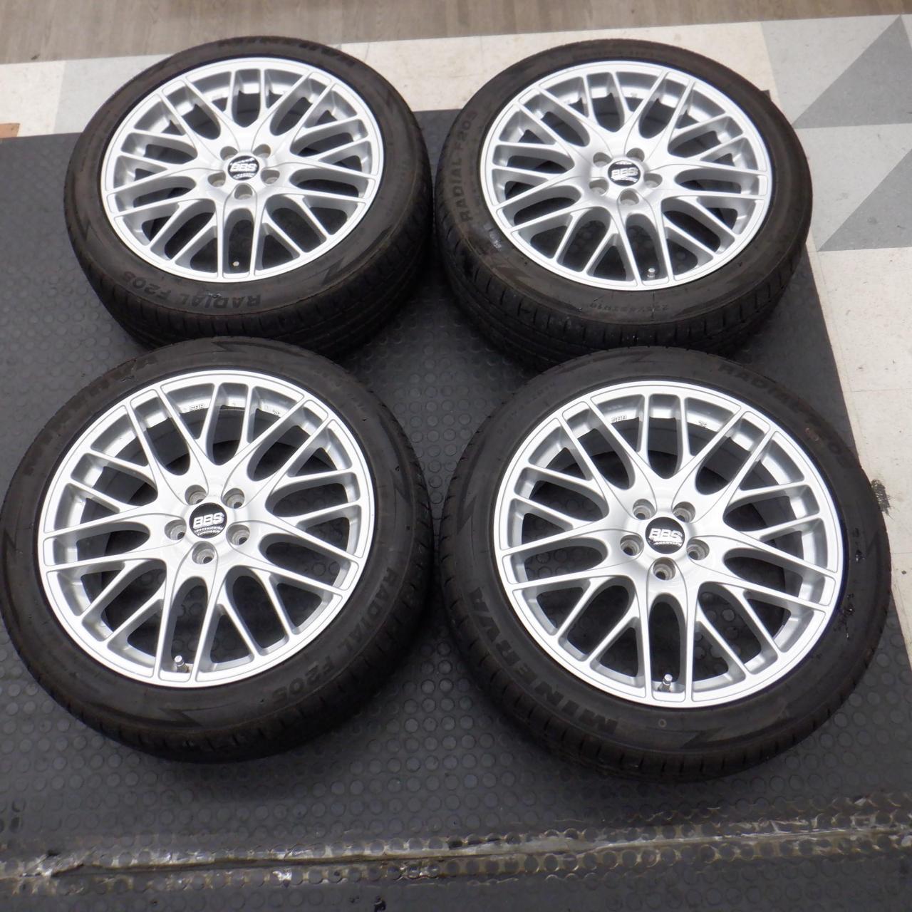 ☆BBS CS021 + MINERVA F205【プリウス!ウィッシュ!カローラシリーズ等に!是非試着を♪】 | カー用品 タイヤホイールセット 18インチタイヤホイールセットを通販で購入 ...