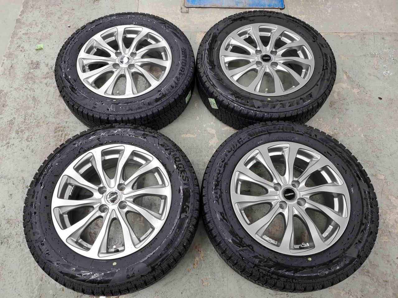 BRIDGESTONE(ブリヂストン) BALMINUM(バルミナ) TR10 + BRIDGESTONE(ブリヂストン) BLIZZAK VRX2 195/65R16 | カー用品 ...