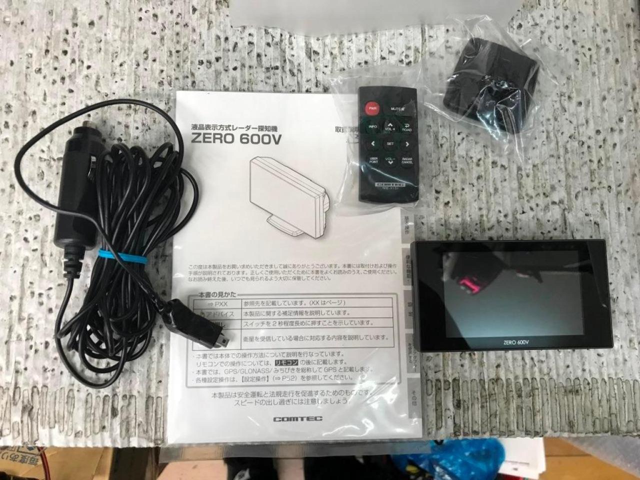 COMTEC ZERO 600V | 中古品 | アップガレージ 岐阜店 | カー用品 電装系 レーダー探知機を通販で購入する | 中古カー＆バイク用品の販売ならアップガレージ