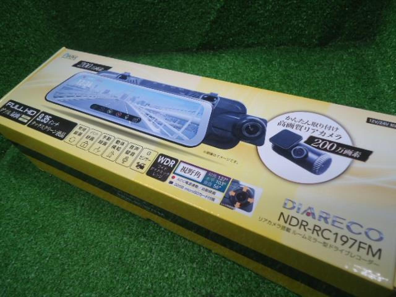 NPLACE DIA RECO NDR-RC197FM ルームミラー型ドライブレコーダー 未使用 W11558 | カー用品 カーAVアクセサリー ドライブレコーダーを通販で購入する | 中古 ...