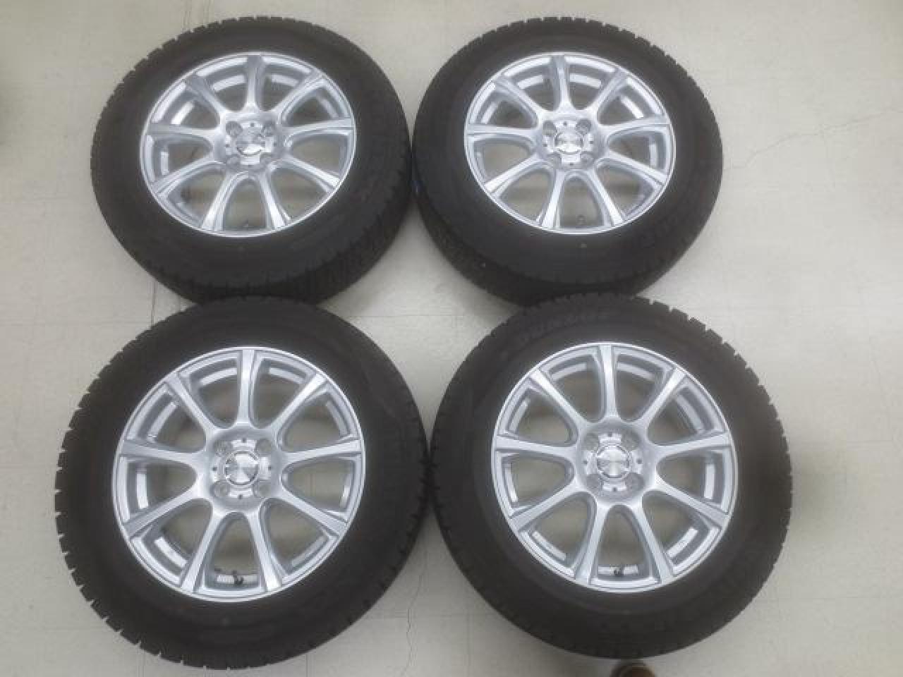 DUNLOP DUFACT DS9 + DUNLOP WINTERMAXX WM02 195/65-16 W11643 | カー用品 スタッドレスタイヤホイールセット 16インチスタッドレス ...