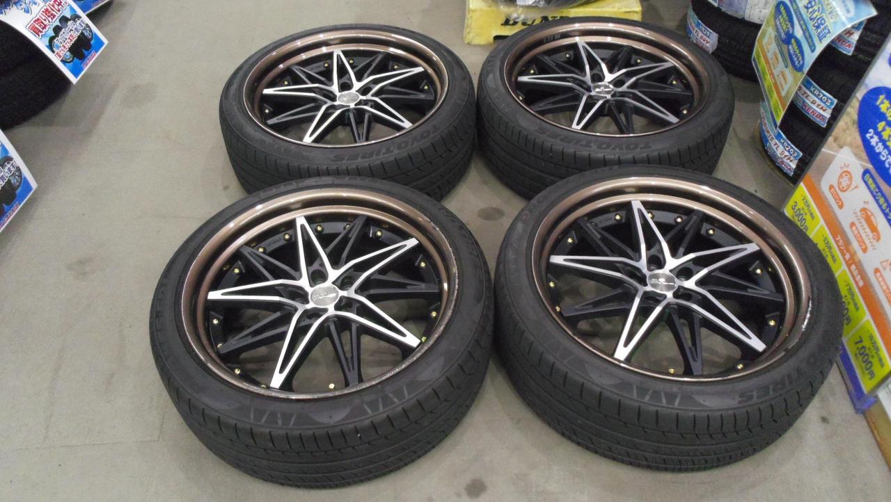 WORK(ワーク) SCHWERT SG1 + TOYO(トーヨー) PROXES FD1 245/40R21 4本セット | カー用品 タイヤホイールセット 21インチタイヤホイールセットを ...