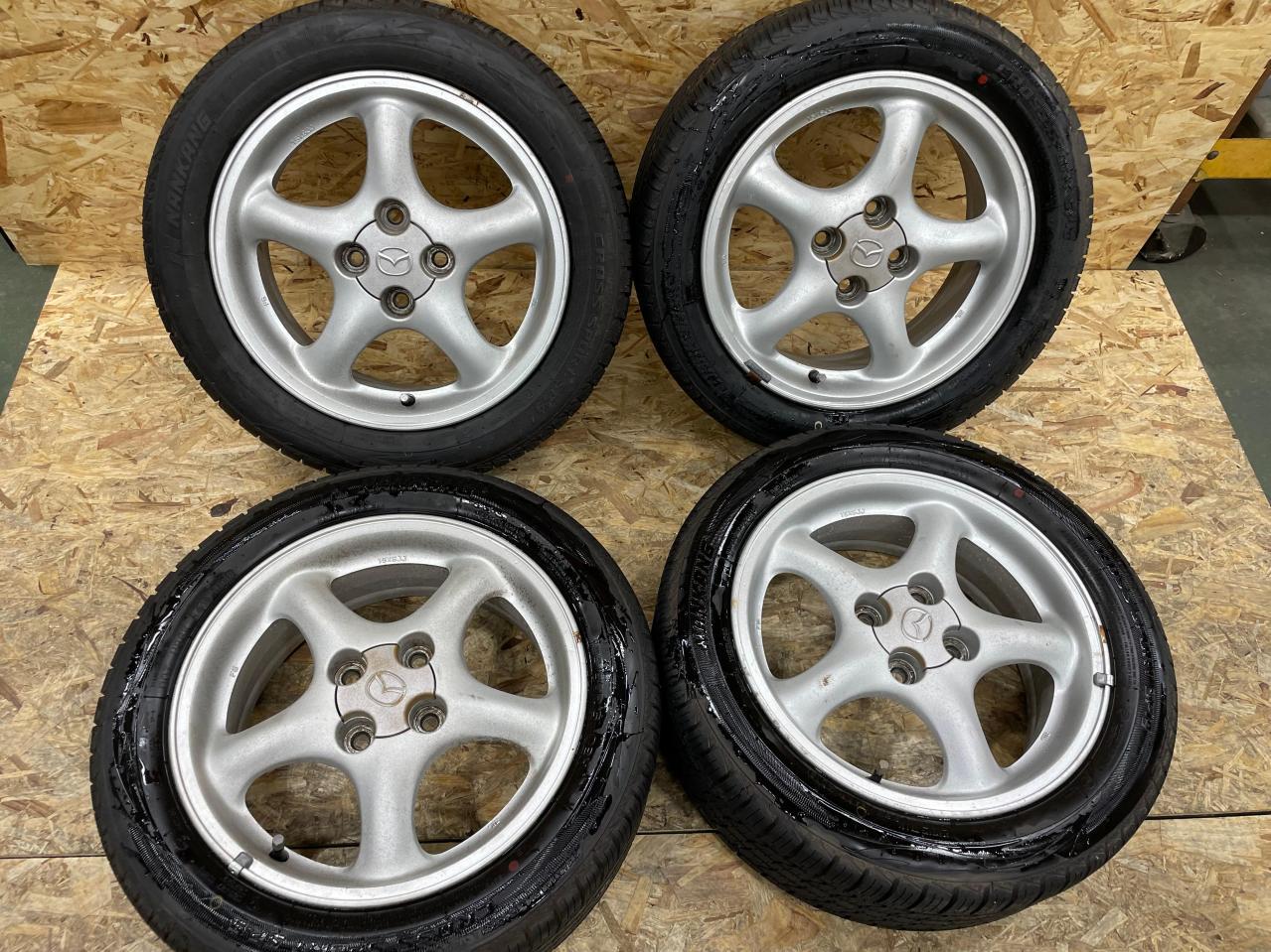 マツダ純正(MAZDA) NB8 ロードスター 純正ホイール + NANKANG(ナンカン) NANKANG CROSS SPORT SP-9 ...