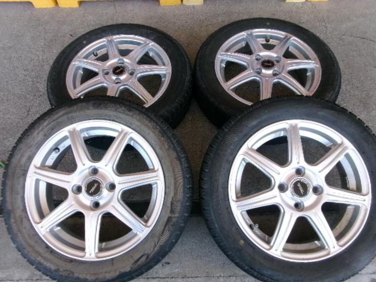 RX2311-430 BRIDGESTONE TOPRUN R7 + BRIDGESTONE BLIZZAK VRX 4本セット | カー用品 スタッドレスタイヤホイールセット 15インチ ...