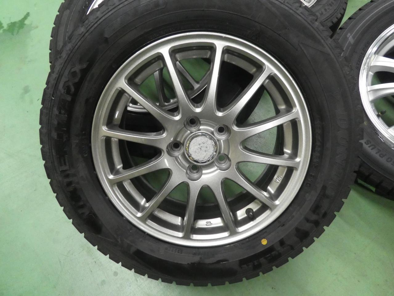 BRIDGESTONE ECO FORME SE-12 + DUNLOP WINTERMAXX WM02(W11496) | 中古品 | アップガレージ 新潟新発田店 | カー用品 ...