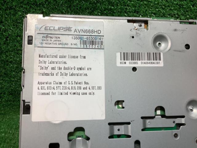 ECLIPSE AVN668HD | 中古品 | アップガレージ 千葉成田店 | カー用品 カーナビ(地デジ） HDDナビ(地デジ)を通販で ...