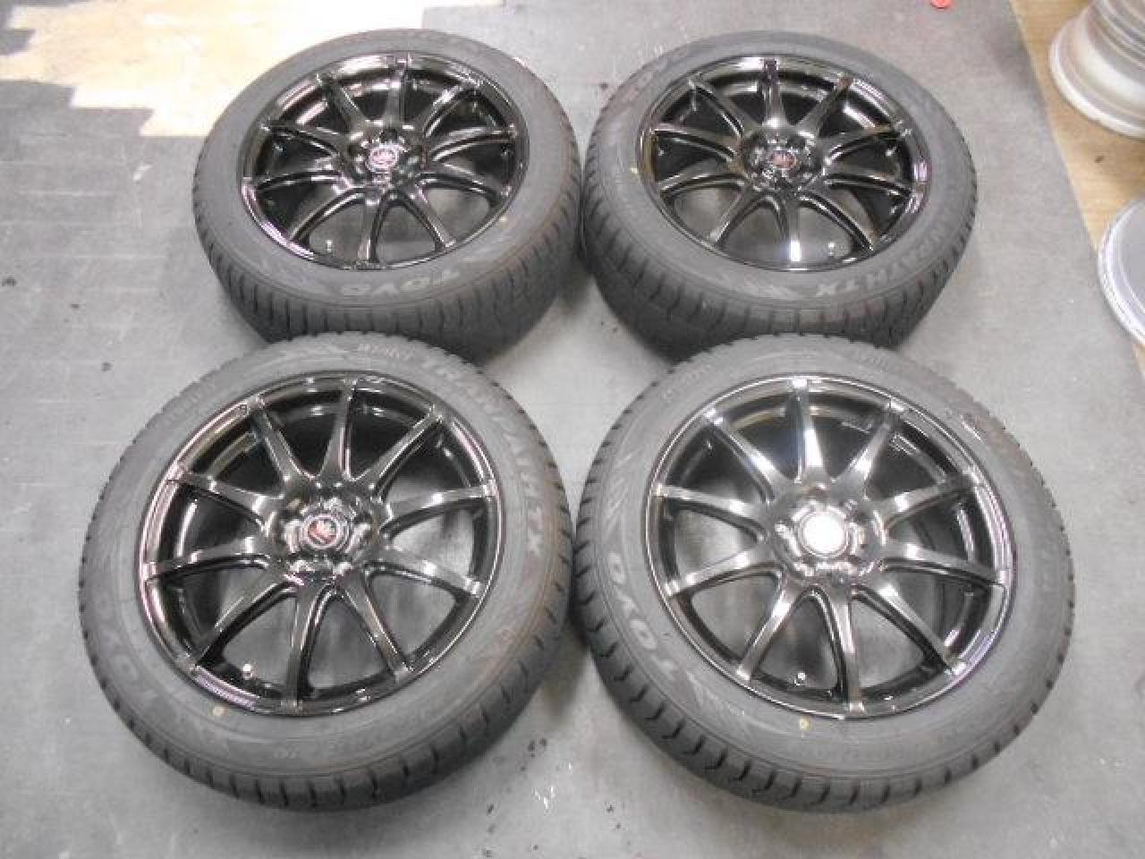 BADX 632 LOXARNY SPORT RS-10 + TOYO winter TRANPATH TX | カー用品 スタッドレスタイヤホイールセット 17インチスタッドレスタイヤ ...
