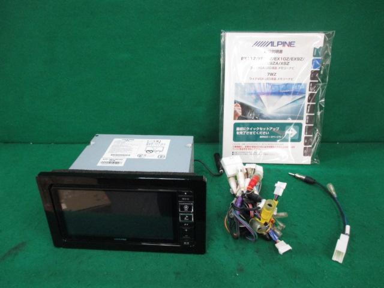 ★値下げしました!!★ ALPINE 7WZ (7WZ-PR-NR 50系プリウス) | カー用品 カーナビ(地デジ） AV一体メモリーナビ（地デジ）を通販で購入する | 中古カー＆バイク用品 ...