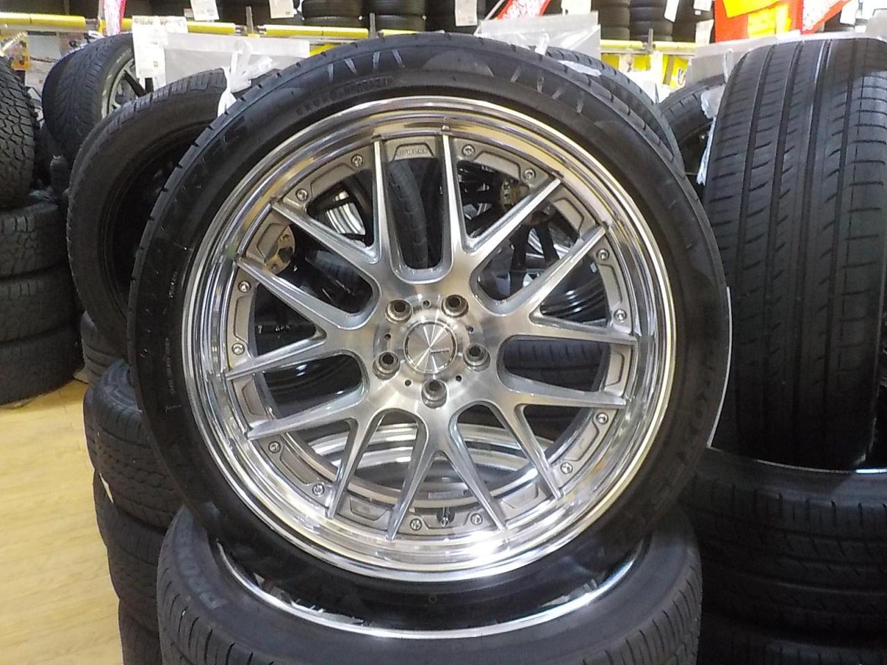 WORK(ワーク) LANVEC(ランベック) LM7 + TOYO(トーヨー) TOYO PROXES FD1 | カー用品 タイヤホイールセット 21インチタイヤホイールセットを通販で購入 ...